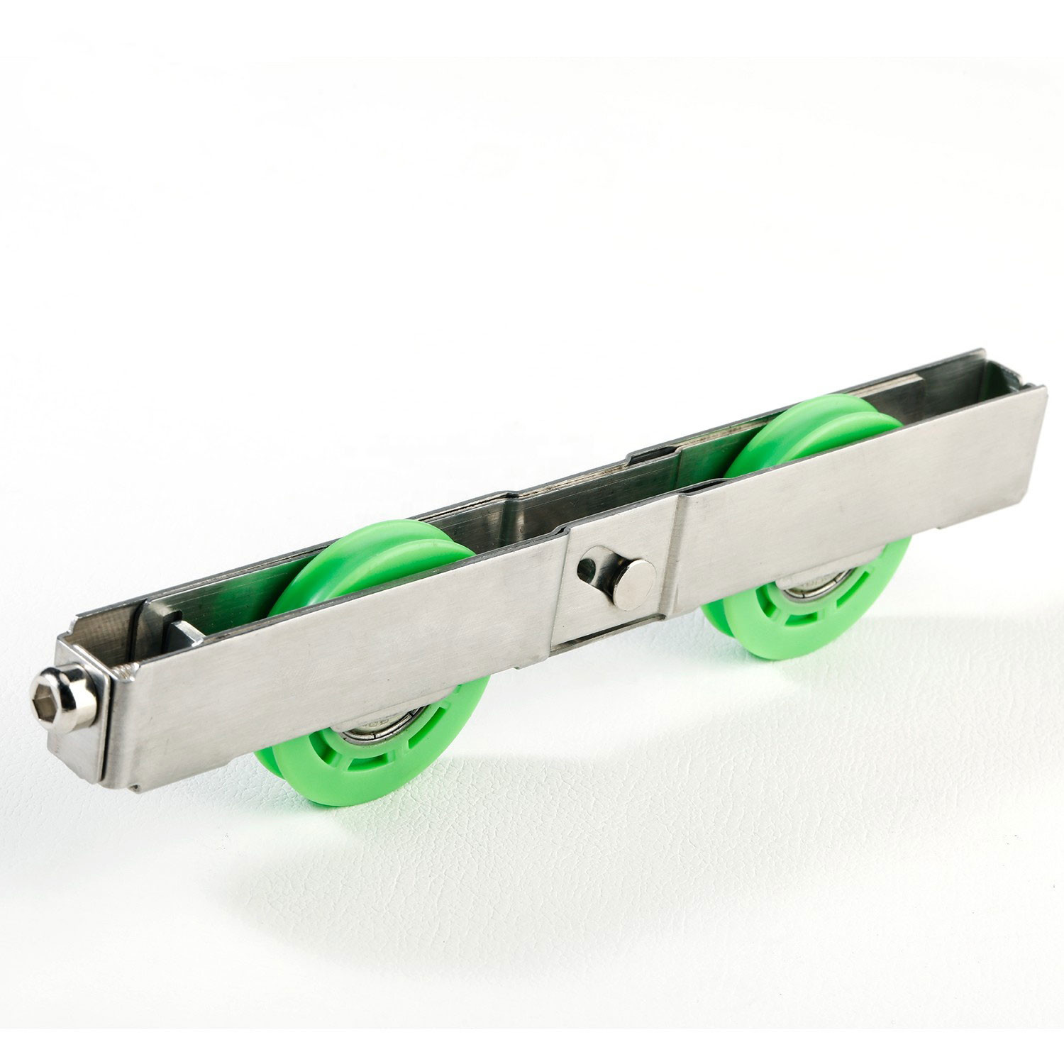 SS201 SS304 Sliding Door Rollers 25mm Radius 8.5mmThickness Wheel Size